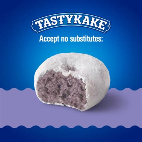 Tastykake Blueberry Mini Donuts Shareable Blueberry Flavored Powered