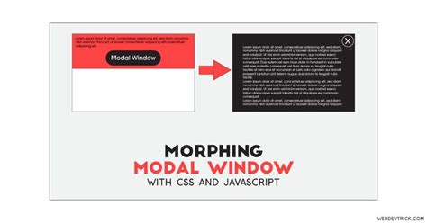 Want To Create A Expanding Modal Popup Checkout This Morphing Modal Window With Javascript And