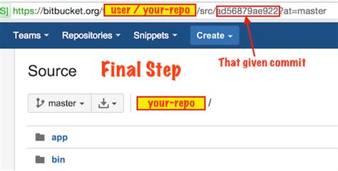 How To Access Full Source Of Old Commit In Bitbucket Stack Overflow