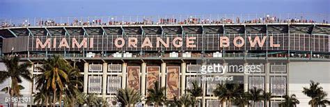 Orange Bowl Stadium Miami Florida Photos And Premium High Res Pictures