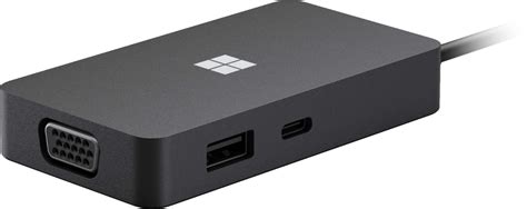 Customer Reviews Microsoft Usb C Travel Hub Black 161 00001 Swv 00001 Best Buy