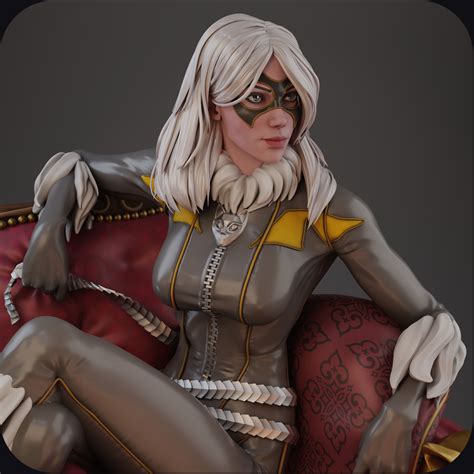 Artstation Black Cat Fan Art
