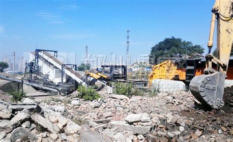 湘潭市建筑垃圾处理 工程案例 设备展厅 郑州鼎盛重工集团破碎机设备图库