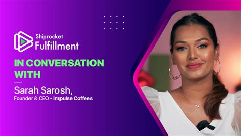 Shiprocket On Linkedin Sara Sarosh Founder Impuse Coffee Speaks About Her Experience With