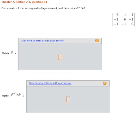 solved find a matrix p that orthogonally diagonalizes a and