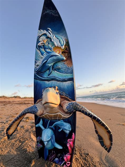 Reclaimed Surfboard Art Pieces Hot Wire Foam Factory