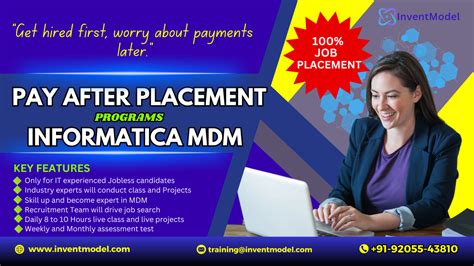 Pay After Placement Program Informatica Mdm