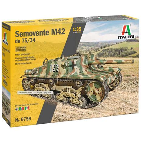 Semovente M42 Da 7534 135 6759 Italeri