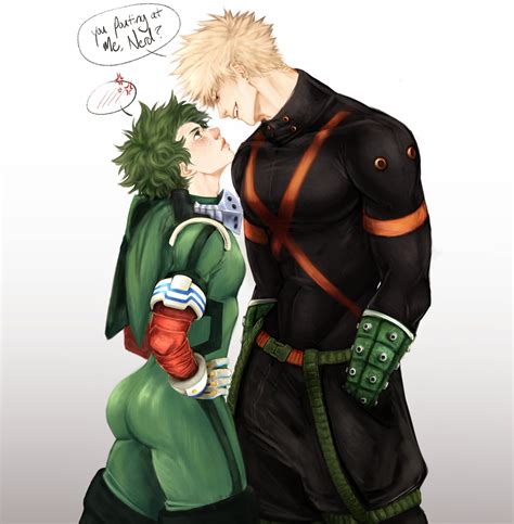 Pin By Maki 【まき】 On Bakudeku 爆豪勝己緑谷出久 Cute Anime Guys Bakugo