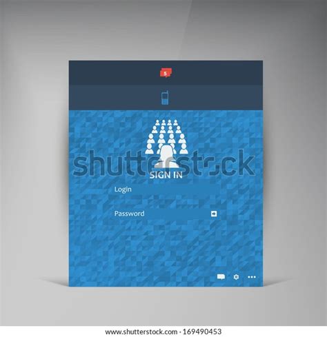 Vector Flat Ui Design Trend Set Stock Vector Royalty Free 169490453 Shutterstock