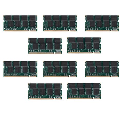 10x 1gb Ddr1 Laptop Memory Ram So Dimm 200pin Ddr333 Pc 2700 333mhz For