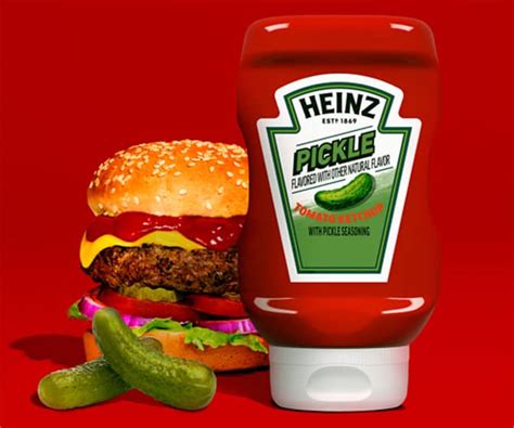Heinz Pickle Ketchup The Green Head