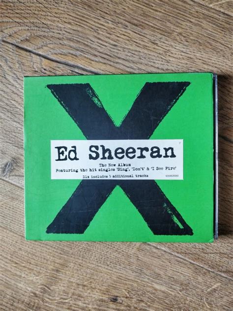 Cd Ed Sheeran X Deluxe Edition Musik And Media Cd Dvd And Lainnya Di Carousell