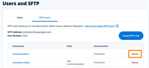 Sftp Usage And Access Support Center