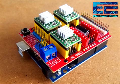 Arduino Stepper Motor Driver Shield Arduino