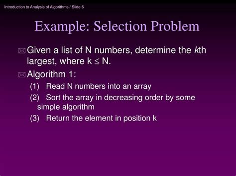 Ppt Introduction To Analysis Of Algorithms Powerpoint Presentation Free Download Id 910492