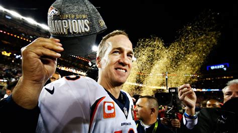 Winning Super Bowl 50 Peyton Mannings Top Moment Espn Denver