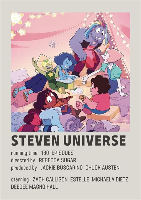Steven Universe Poster Retro Posterler Yılbaşı Filmleri Animasyon