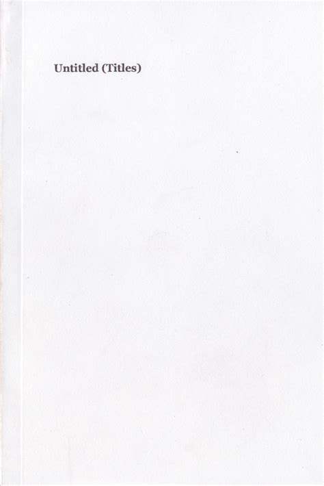 Booklet Library — Holte Michael Ned