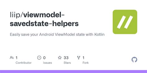 Github Liipviewmodel Savedstate Helpers Easily Save Your Android
