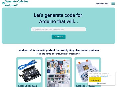 Free Ai Tool Generate Duino Code Easily With