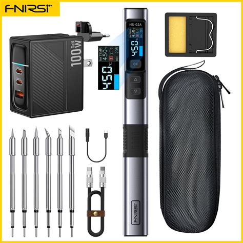 Fnirsi Hs 02 Intelligent Soldering Iron