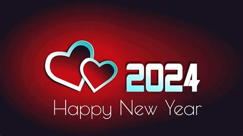 Happy New Year 2024 Love Wallpaper Wishesphotos