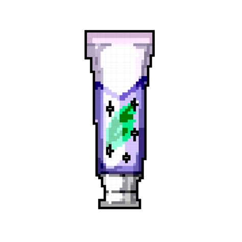 Clean Toothpaste Game Pixel Art Vector Illustration 23873464 Vector Art
