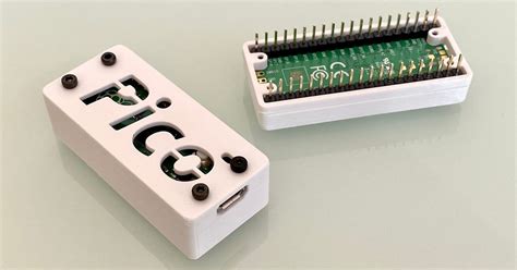Slim Modular Raspberry Pi Pico Case Par Maximilliampere Téléchargez Gratuitement Un Modèle Stl