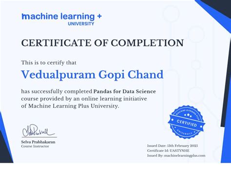Datascience Machinelearning Python Pandas Dataanalytics Machinelearningplusuniversity