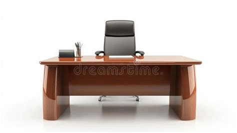 Modern Wooden Desk Setup With Computer Optimizing Your Home Workspace For Productivity And