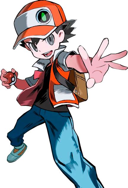 Red Pokemon Render Png By Sispros On Deviantart