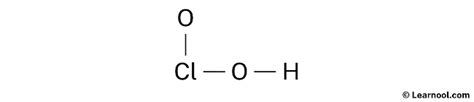 Hclo2 Lewis Structure Learnool