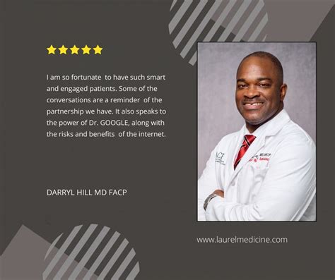 Darryl Hill Md Facp Posted On Linkedin