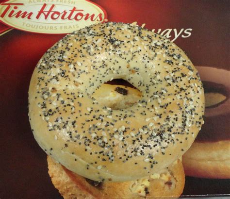 Healthy Bagels At Tim Hortons At James Silvers Blog