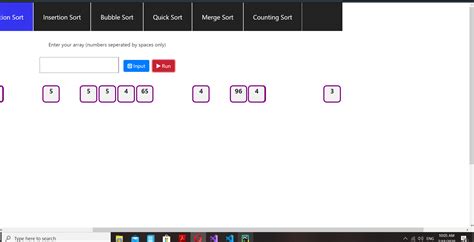 Animation Problem On Selection Sort Algorithm Simulation Using Jquery