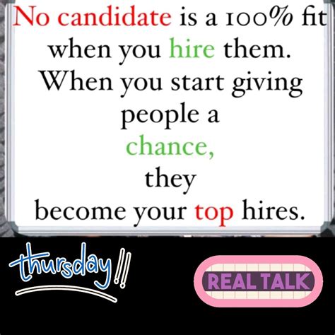 Suraj Vishwakarma On Linkedin No Candidate Is 100 Fit When You Hire Them