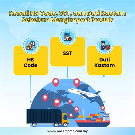 Kenali Hs Code Sst Dan Duti Kastam Sebelum Mengimport Produk