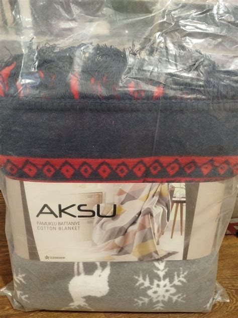 Плед байковый Aksu Cotton Blenket Turkey 180*220 - купить по лучшей ...
