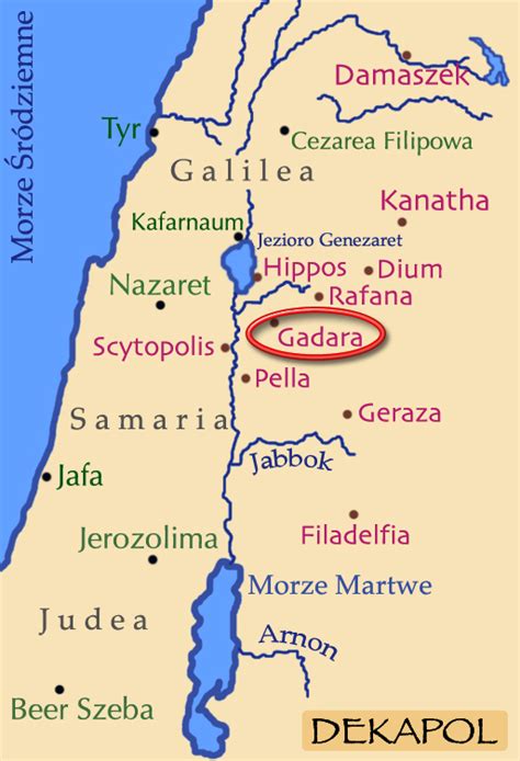 Gadara Wikipedia Wolna Encyklopedia