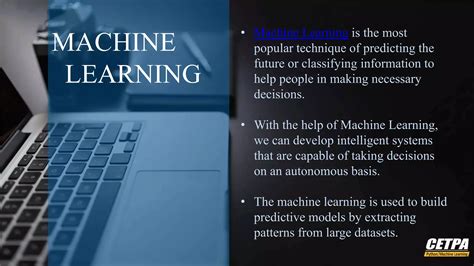 Machine Learning Overview Pptx