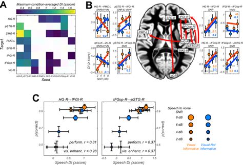 Directed Causal Connectivity Within The Speech Entrained Network