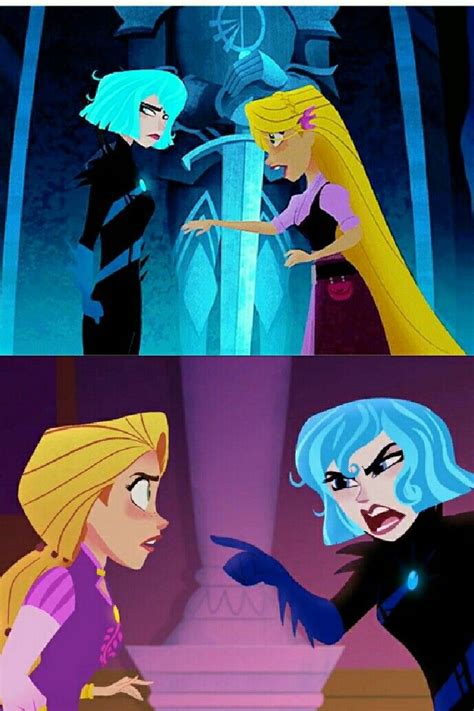 Cassandra And Rapunzel Season 3 Same Hand Styles Cassandra Tangled Tangled Series Rapunzel