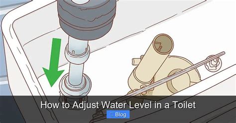 How To Adjust Water Level In A Toilet Shb