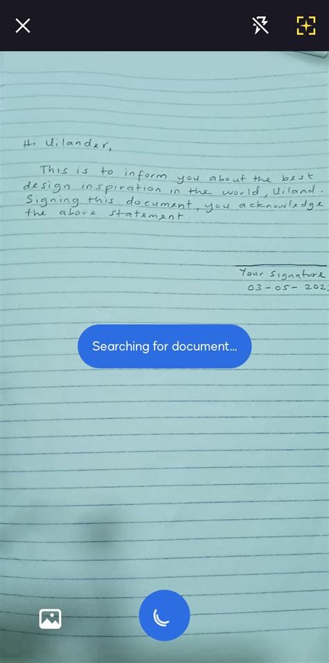 Docusign Scanning Flow