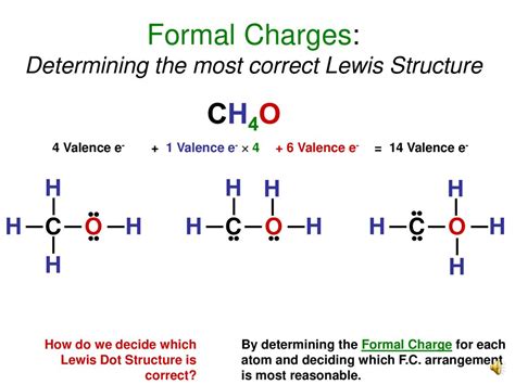 Ch4o Lewis Structure