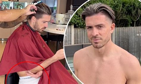 Jack Grealish Is Mocked By Fans For Getting His Haircut In His Boxers