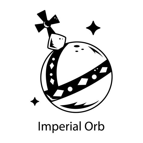 An Imperial Orb Icon Designed In Sketchy Style 47401883 Vector Art At