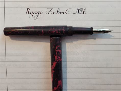 Installed A Zebra G Nib Onto My Ranga After I Sprung The Tines On My