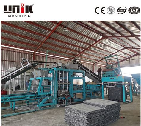 중국 유압 프레스 콘크리트 블록 기계 공급 업체 제조업체 공장 직접 가격 Unik®